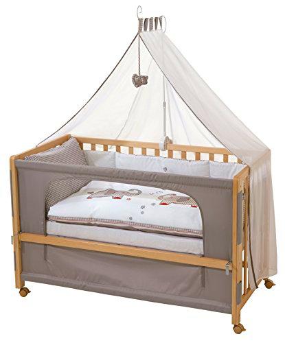 Roombed de roba, cuna de colecho de 60x120 cm con textiles 'Jumbotwins ...